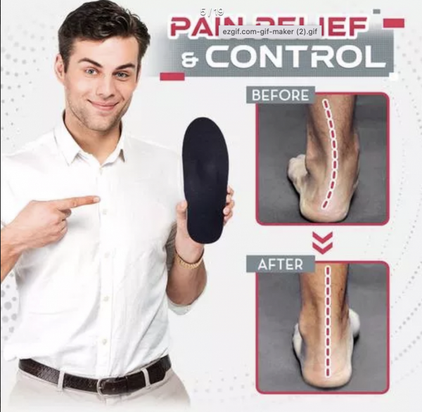 نعل داخلي يدعم قوس القدم ويقلل الألم – Matjari Shop